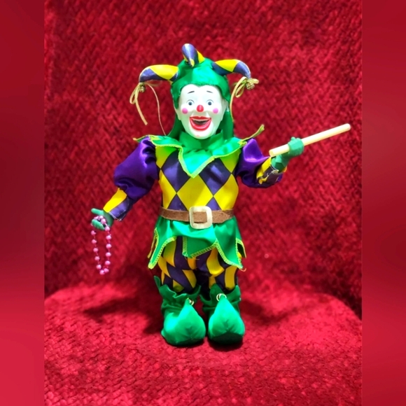 unbranded | Toys | Mardi Gras Jester Doll 4 Inch Decor | Poshmark
